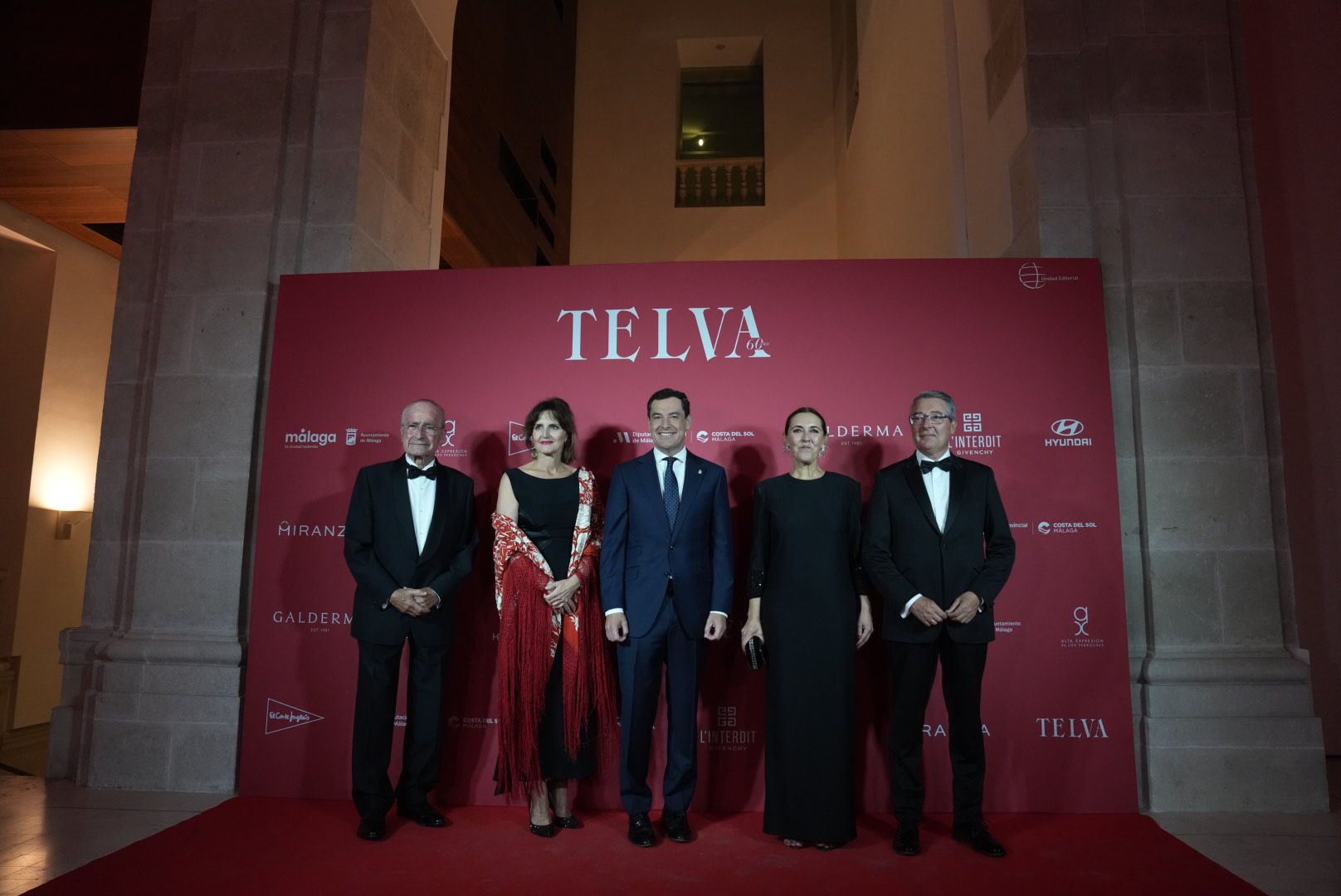 Moreno, de gala, presume de terruño: "Andalucía es un enorme plató en el que cabe todo"