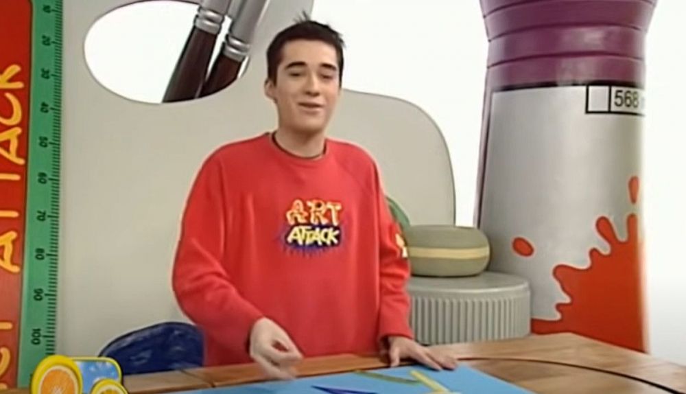 Una colaboradora de 'Zapeando' y el querido presentador de 'Art Attack', en un evento de Dos ...