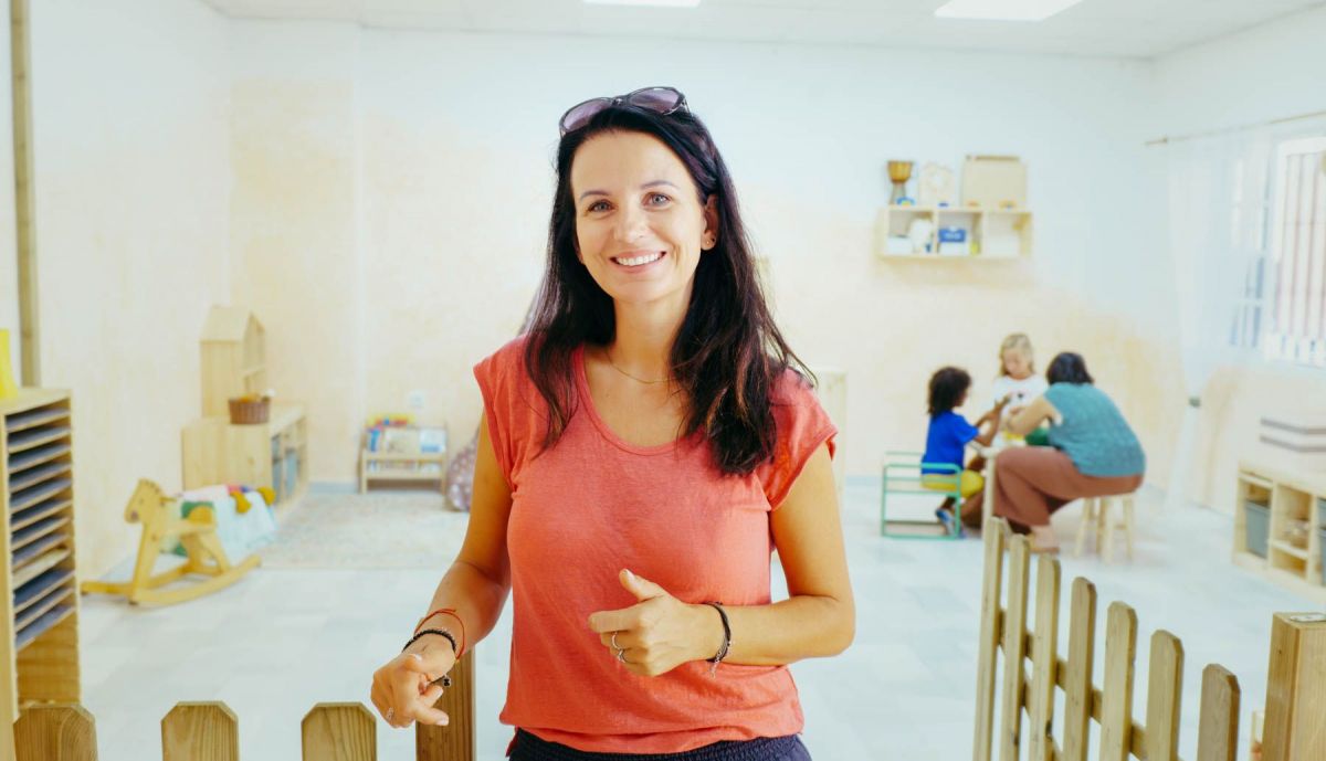 María, la educadora polaca que ha creado el colegio de sus sueños en El ...
